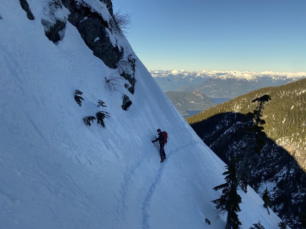 Mount Harvey North Ramp (Winter) – Sandro Summits